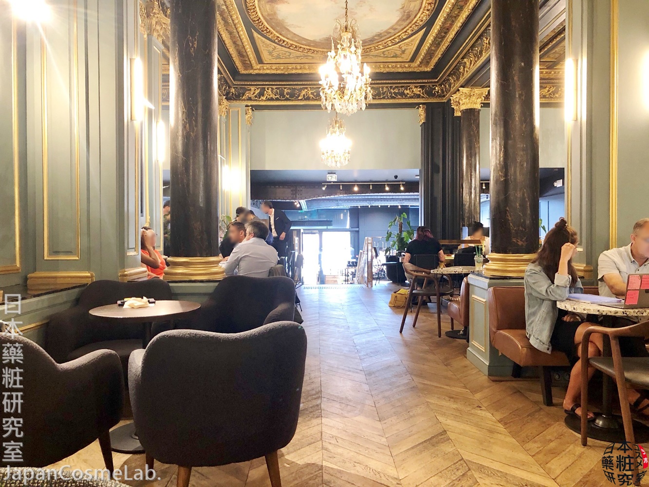 [咖啡廳@PARIS]STARBUCKS OPERA這間星巴克超豪華 巴黎歌劇院附近的華麗風星巴克Capucines Gorgeous ...
